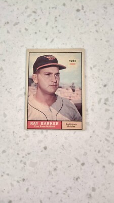 1961 Topps - #428 Ray Barker (RC) | eBay