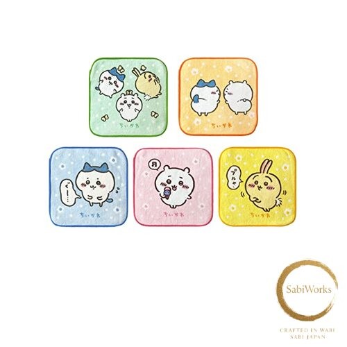 New Marushin Mini Towels Set of 5 Chiikawa Chiikawa Small and cute ...