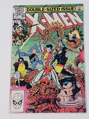 Uncanny X-Men 166 Marvel Comics DIRECT Double Sized Issue Bronze Age ...