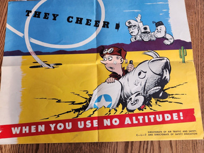 WW2 directorate of air traffic and safety poster | eBay