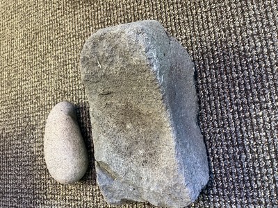 Native American 13” X 6” X 8.5” Mano Metate Grinding Stone (46.5 Pounds ...