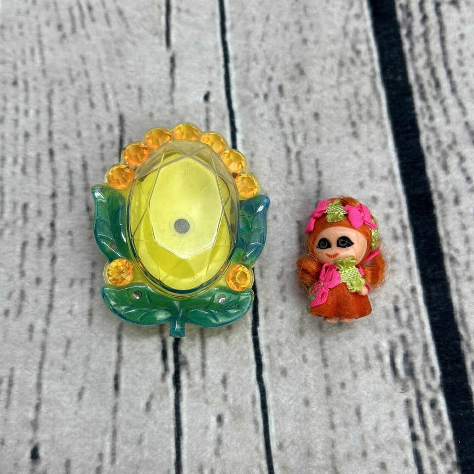 Vintage Liddle Kiddles Jewelry Doll Lot of 3 Lucky Locket Lou Flower ...