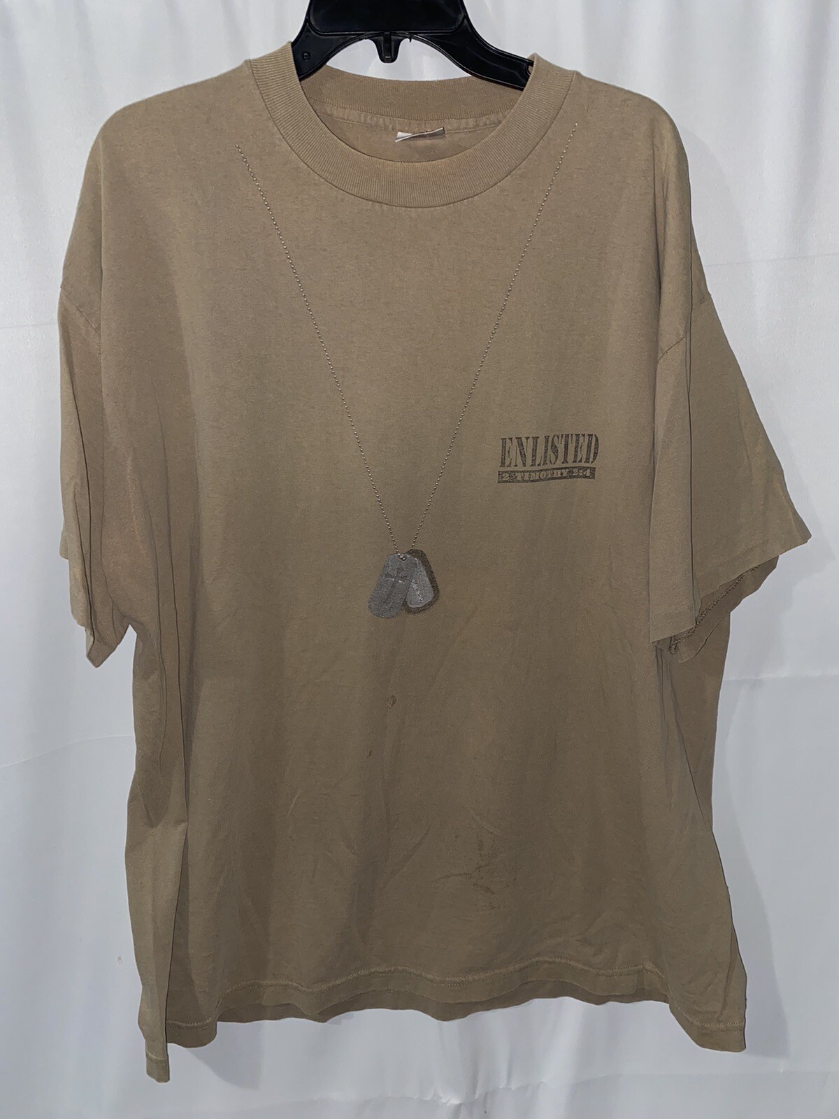 Vintage Enlisted Soldier Of Christ Jesus Religion Sin… - Gem