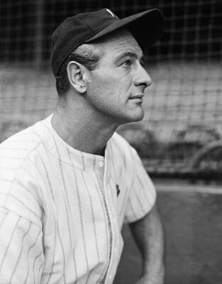 Yankee First Baseman Lou Gehrig 1937 OLD BASEBALL PHOTO | eBay