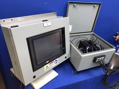 Keyence Vision System with CV-X422F; CA-DC40E; CA-MP120T; & (2) CV ...