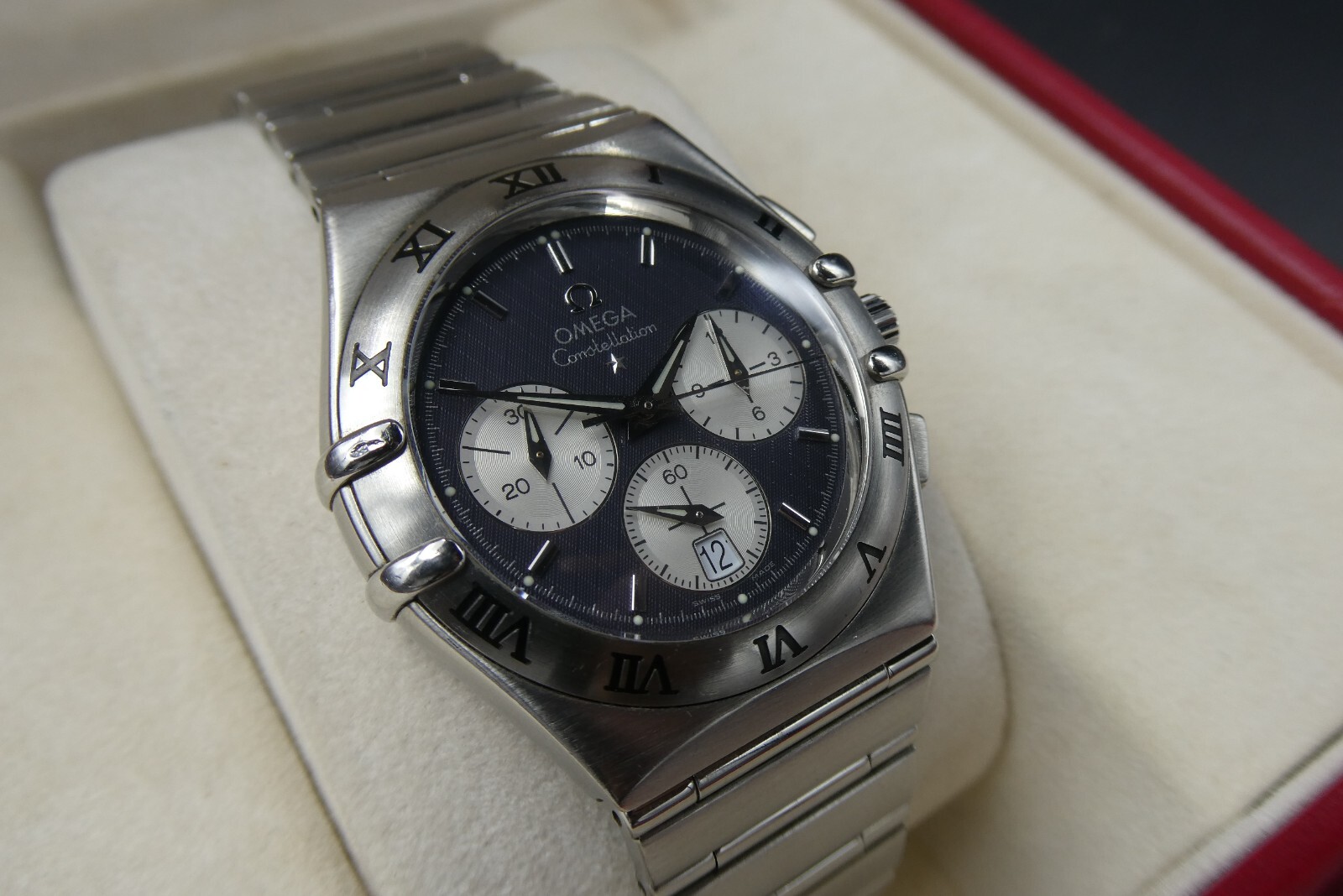 OMEGA+Constellation+Grey+Men%27s+Watch+-+1542.40.00 for sale online | eBay