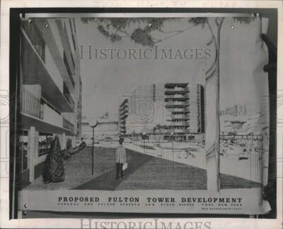 1969 Press Photo Fulton Tower Apartments, Troy, New York - tub06931 | eBay