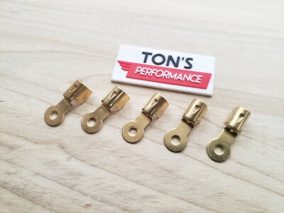 Brass Spark Plug Wire Ends Clips Crimp Ring terminals Maytag Briggs Hit ...