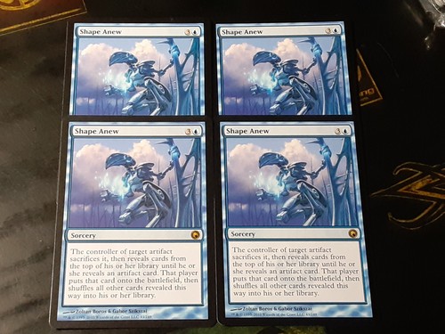Shape Anew x4 , Scars of Mirrodin , Light play , MTG, FREE SHIPPING | eBay
