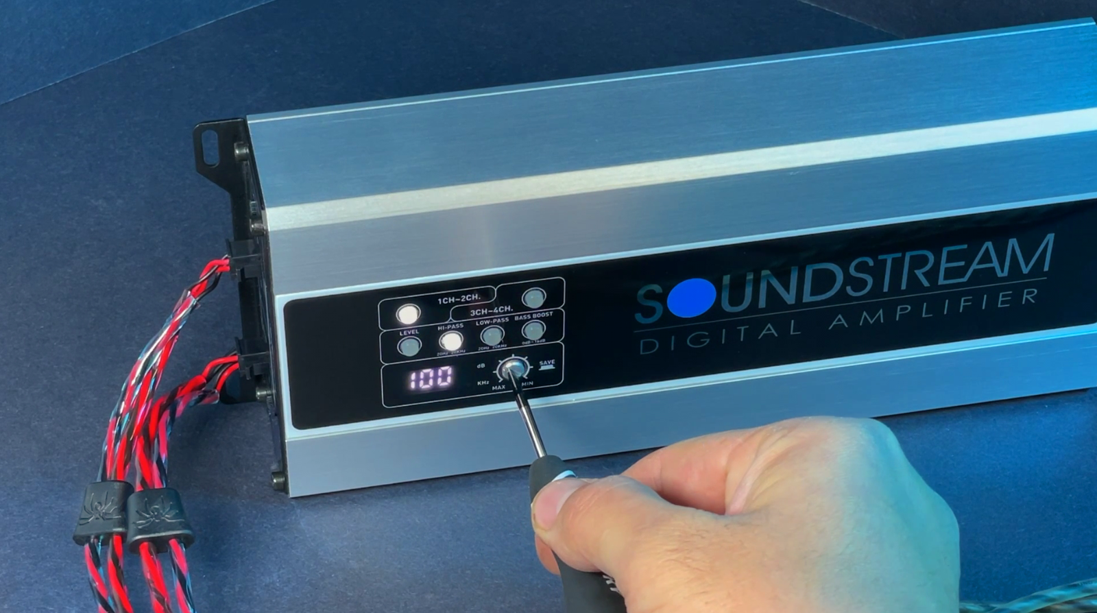 Soundstream DPA4.1600D Compact 4 Channel Digital Class D Amplifier 160 ...