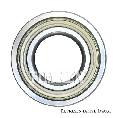 Timken 88107 Deep Groove Radial Ball Bearing with Wide Inner Ring - Non ...