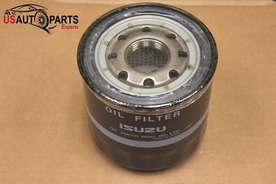 SET OF 4 Isuzu Genuine Oil Filter For FTR NPR-HD NPR-XD NQR NRR 4HK1 5 ...