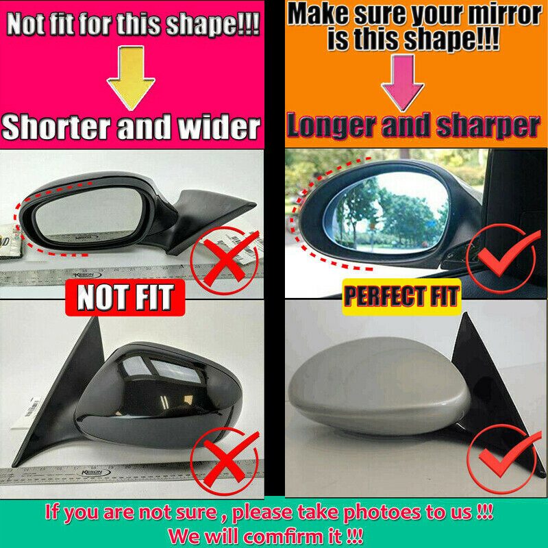 Paar M3 Stil Spiegelkappen Gehäuse Für BMW E90 E91 E92 E81 PRE-LCI ...