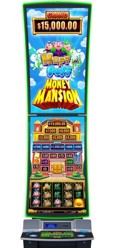 SG Light and Wonder Kascada J43 Cosmic Huff N Puff Money Mansion Slot ...
