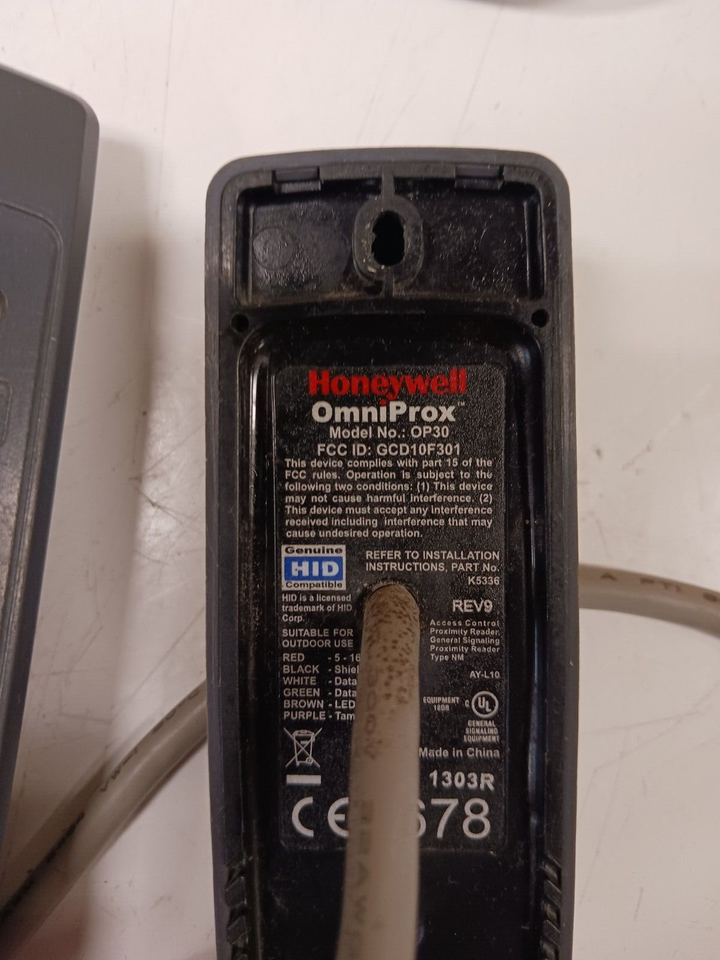 Lot of 3 - Honeywell OP3 OmniProx Mullion Mount Proximity Reader-Grey ...