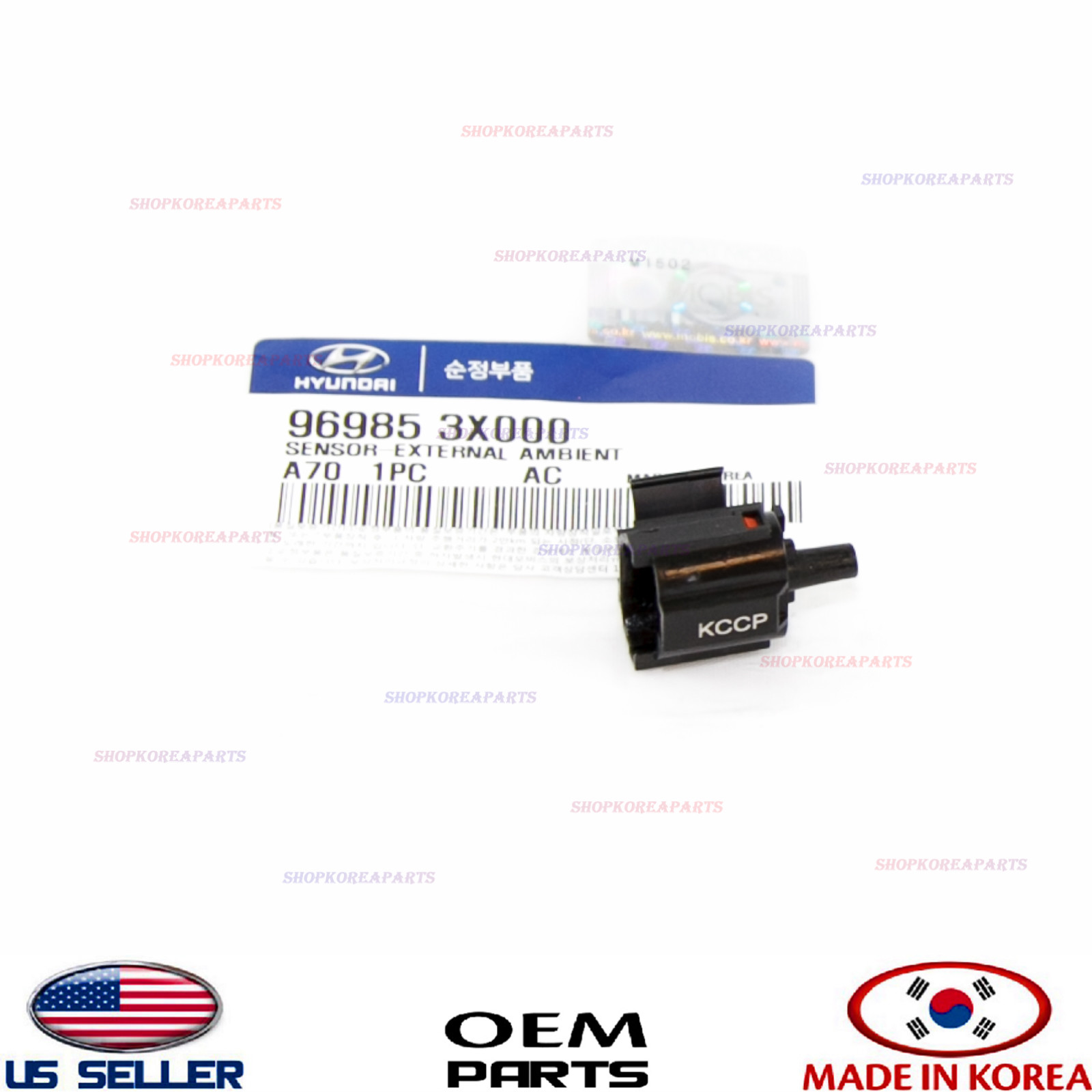 Genuine Air Ambient Temperature Sensor 2006-2024 Genesis Hyundai Kia ...