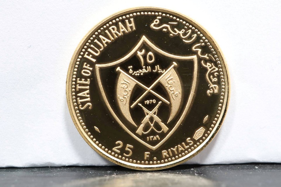 NobleSpirit(MM) 1970 Fujairah 0.2oz GOLD 25 Riyals Gem PROOF Coin | eBay