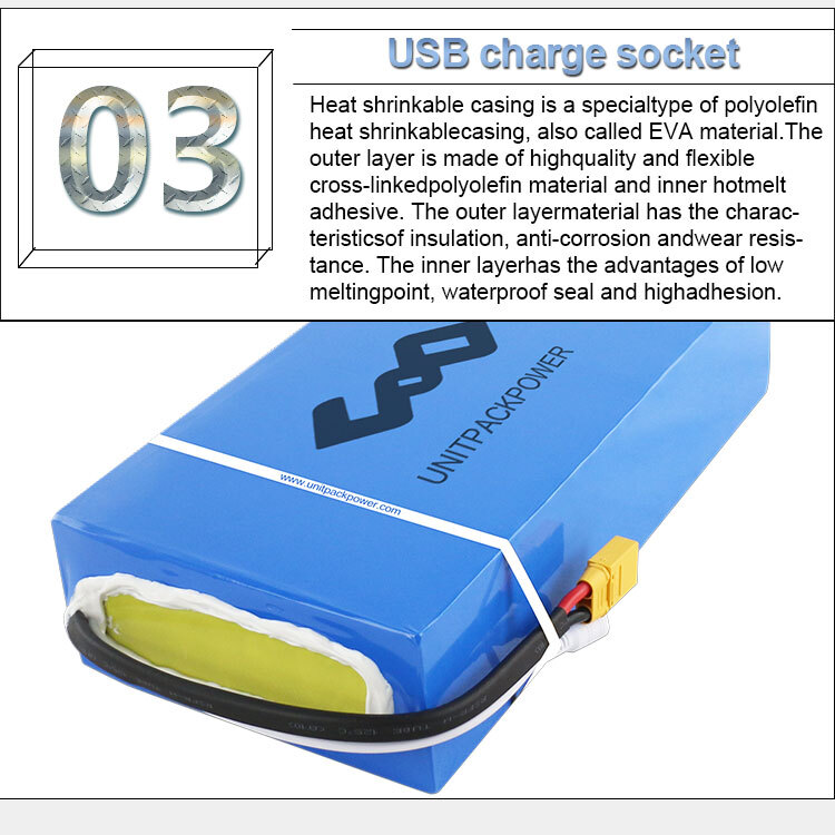 UPP Ebike Battery 72V 60V 52V 48V 40Ah 20Ah Lithium Battery for 200W ...
