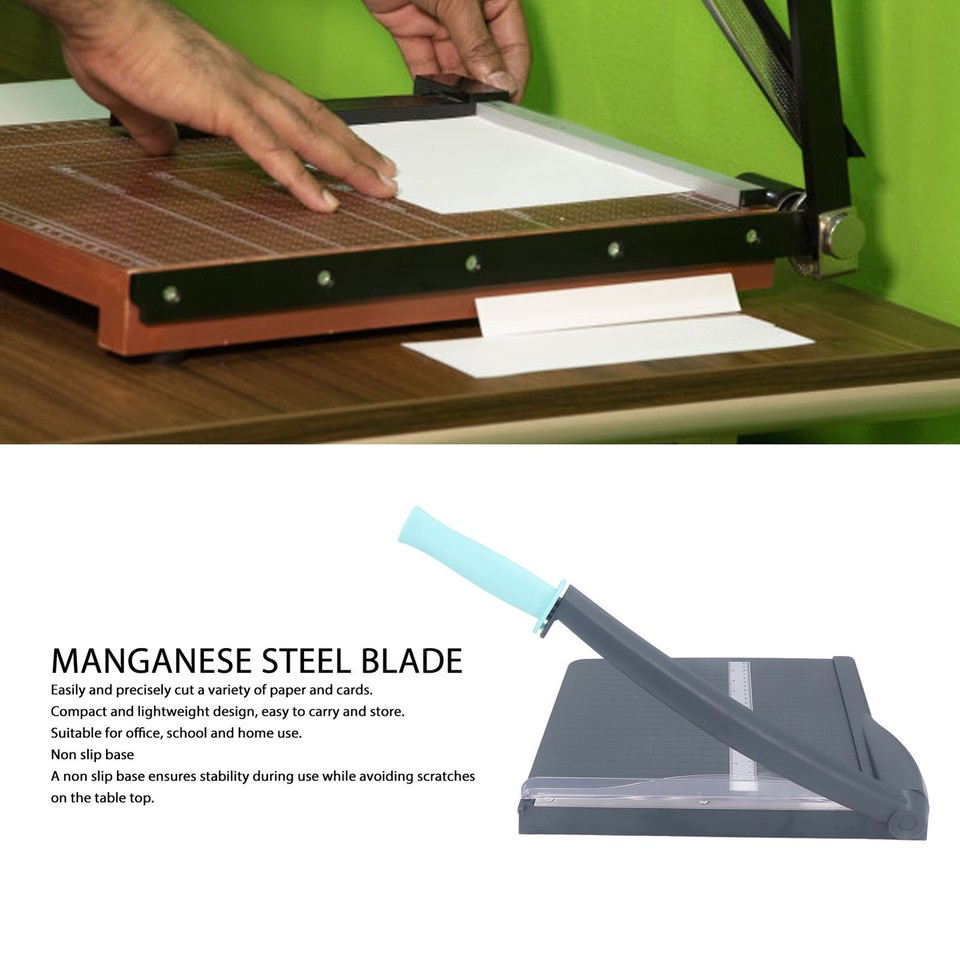 12 Inch Paper Cutter Steel Blade Paper Trimmer Office Paper Cutting ...