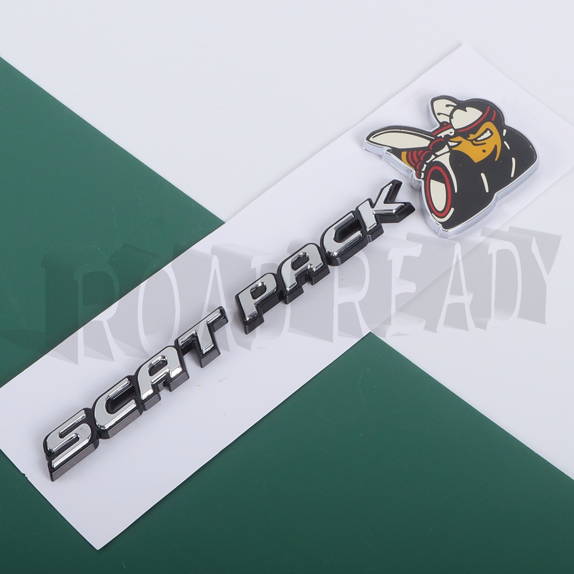 SCAT PACK ANGRY BEE REAR TAILGATE EMBLEM FOR CHARGER & CHALLENGER ...