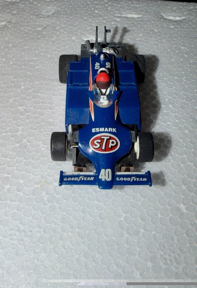 Tyco HO Magnum 440 Esmark Indy #40 STP Slot Car | eBay