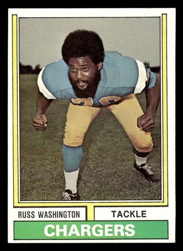 1974 Topps #416 Russ Washington | eBay