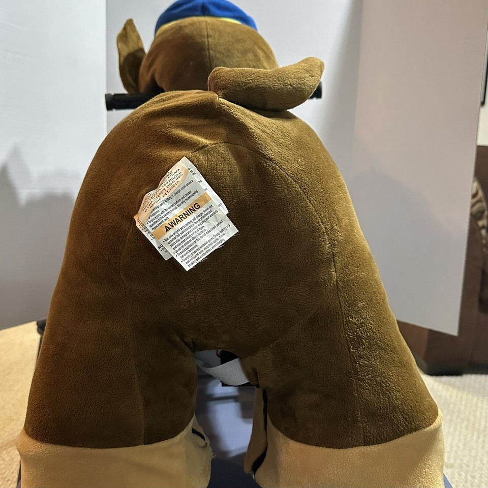 Nick Jr Paw Patrol Chase 6V Plush Ride on Huffy-Rare Brand New Battery ...