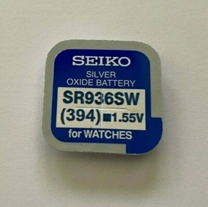 SEIKO Watch Battery 394 [SR936SW] | eBay