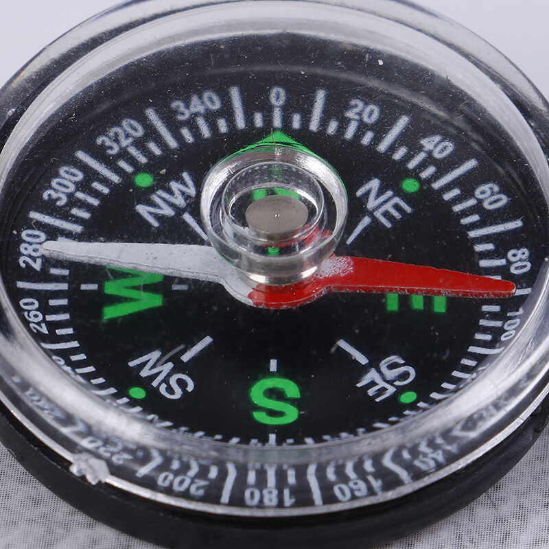 30mm Mini Compass Camping Hiking Outdoor Travel Navigation Wild ...