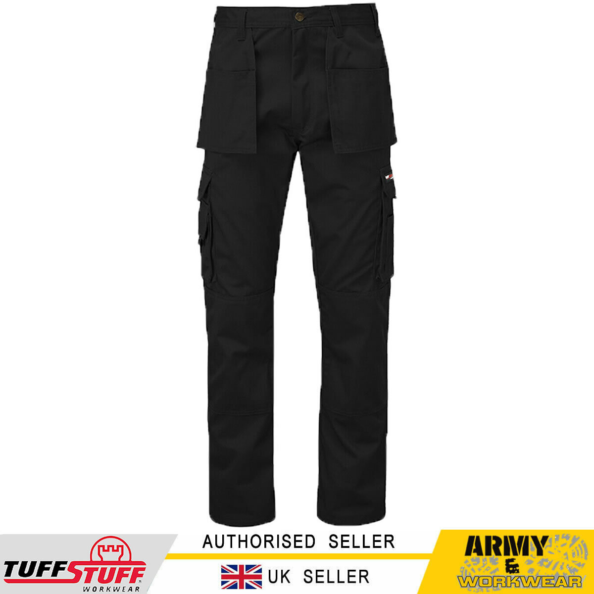 Tuff Stuff Pro Mens Work Tough Trouser Premium Combat Cargo Knee Pad ...