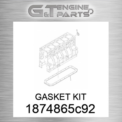 1874865C92 GASKET KIT fits INTERNATIONAL TRUCK (New OEM) | eBay