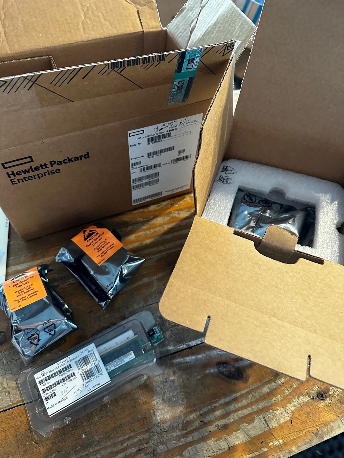 P15974-B21 NEW HPE 2.4Ghz Xeon-Silver 4210R CPU KIT for DL360 G10 ...