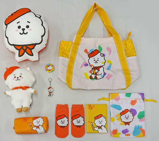 BT21 RJ Jin 2021 BT21 Happy Bag set of 9 (2020) | eBay
