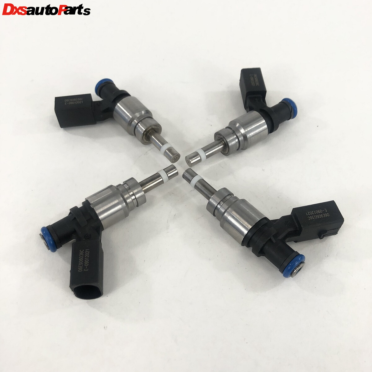 Four-piece Fuel injector for 2007-2009 Audi A6 A8 4.2L 079906036C/D/E ...
