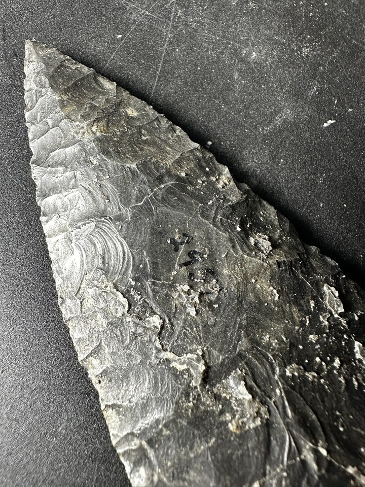 Fracture Based Decatur Arrowhead Artifact Made of Coshocton Chert Ohio ...