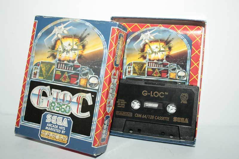SEGA G LOC R360 GIOCO USATO BUONO COMMODORE 64 / 128 C64 C128 ITALIANA ...