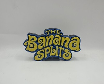 1960's TV Show The Banana Splits Sign Desktop Shelf Art | eBay