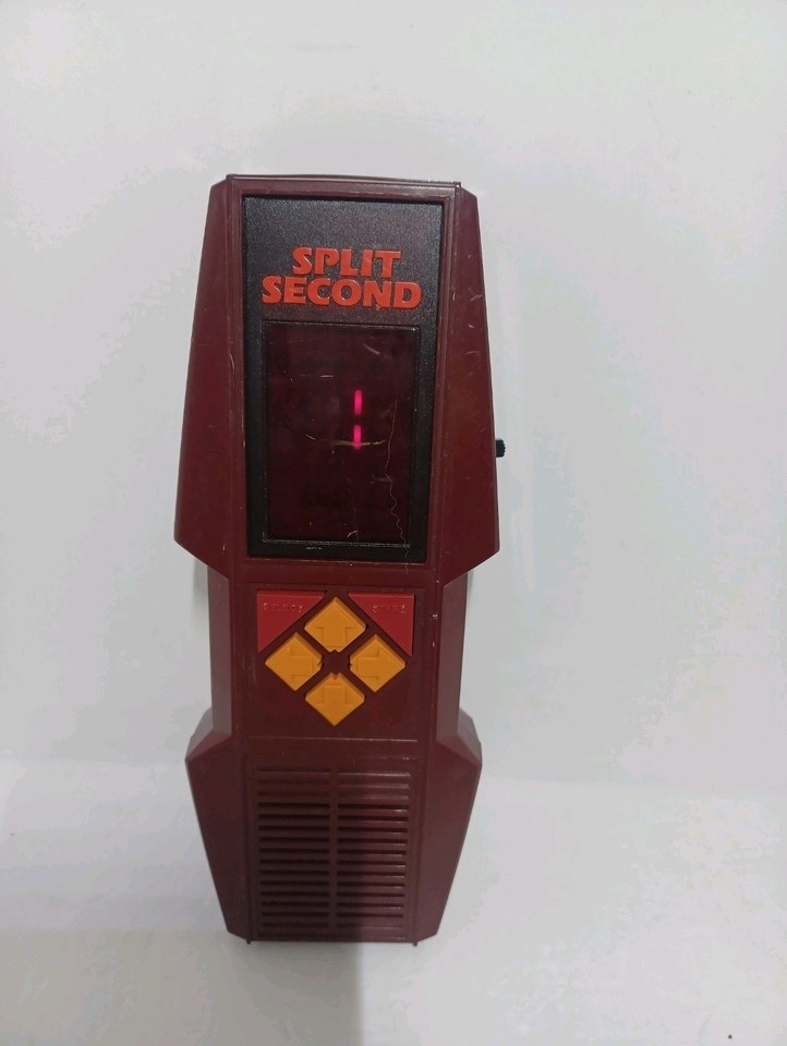 Vintage 1980's SPLIT SECOND Handheld Electronic Video Arcade Game by ...