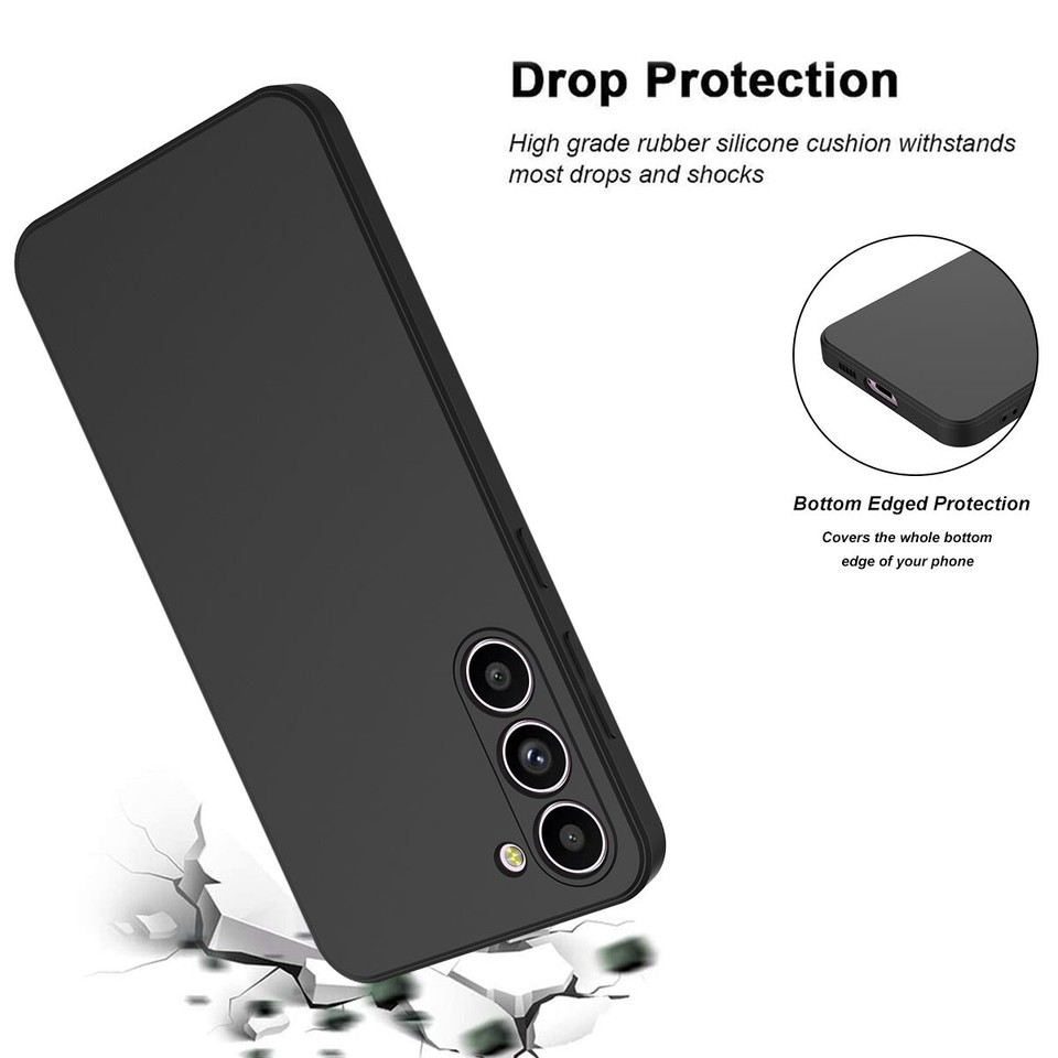 For Samsung Galaxy S23 S23 Ultra S23 Plus S23 FE Silicone Case Phone ...