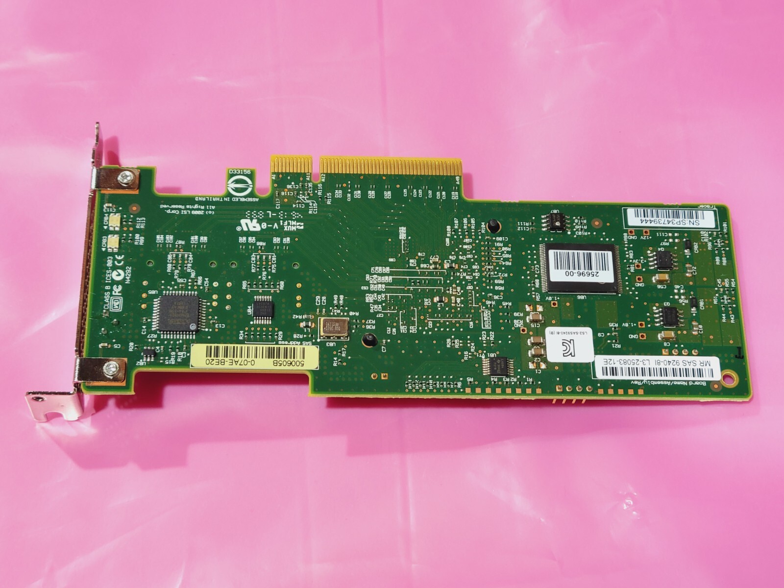 Lenovo MegaRAID SAS 9240-8i 6GB/s 8-Port SAS/SATA Controller 03T6739 | eBay