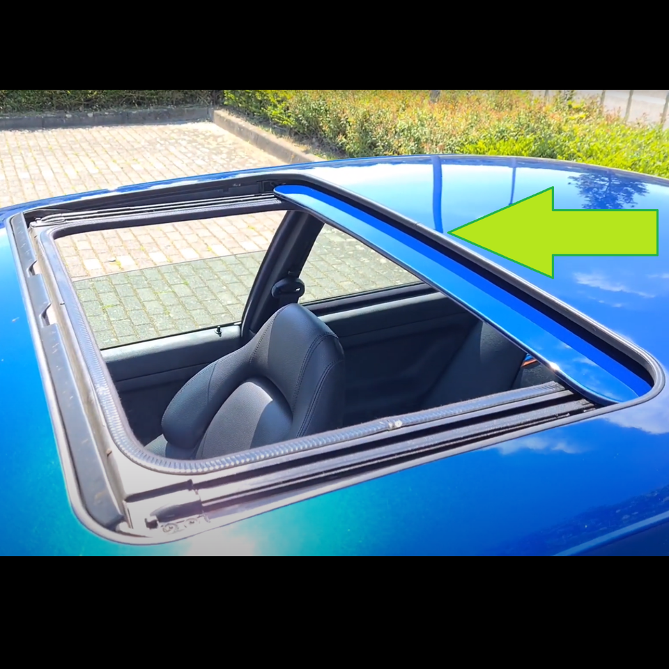 BMW E36 3 Series Rubber Sunroof Seal Weatherstrip Sedan Wagon Coupe ...