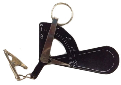 Hand Held Black Postal Scale for Letter with Black Pouch Weighs Grams ...