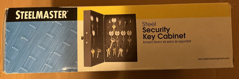 New STEELMASTER Heavy Duty Steel Security Key Cabinet w/ Lock 28 key | eBay