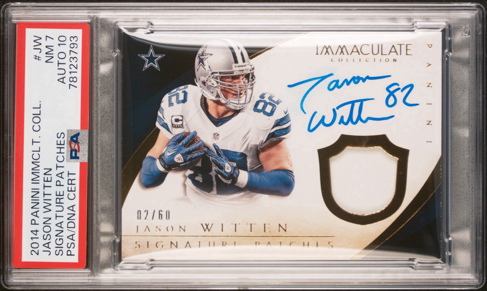 Jason Witten Autographed Memorabilia | Signed Photo, Jersey ...