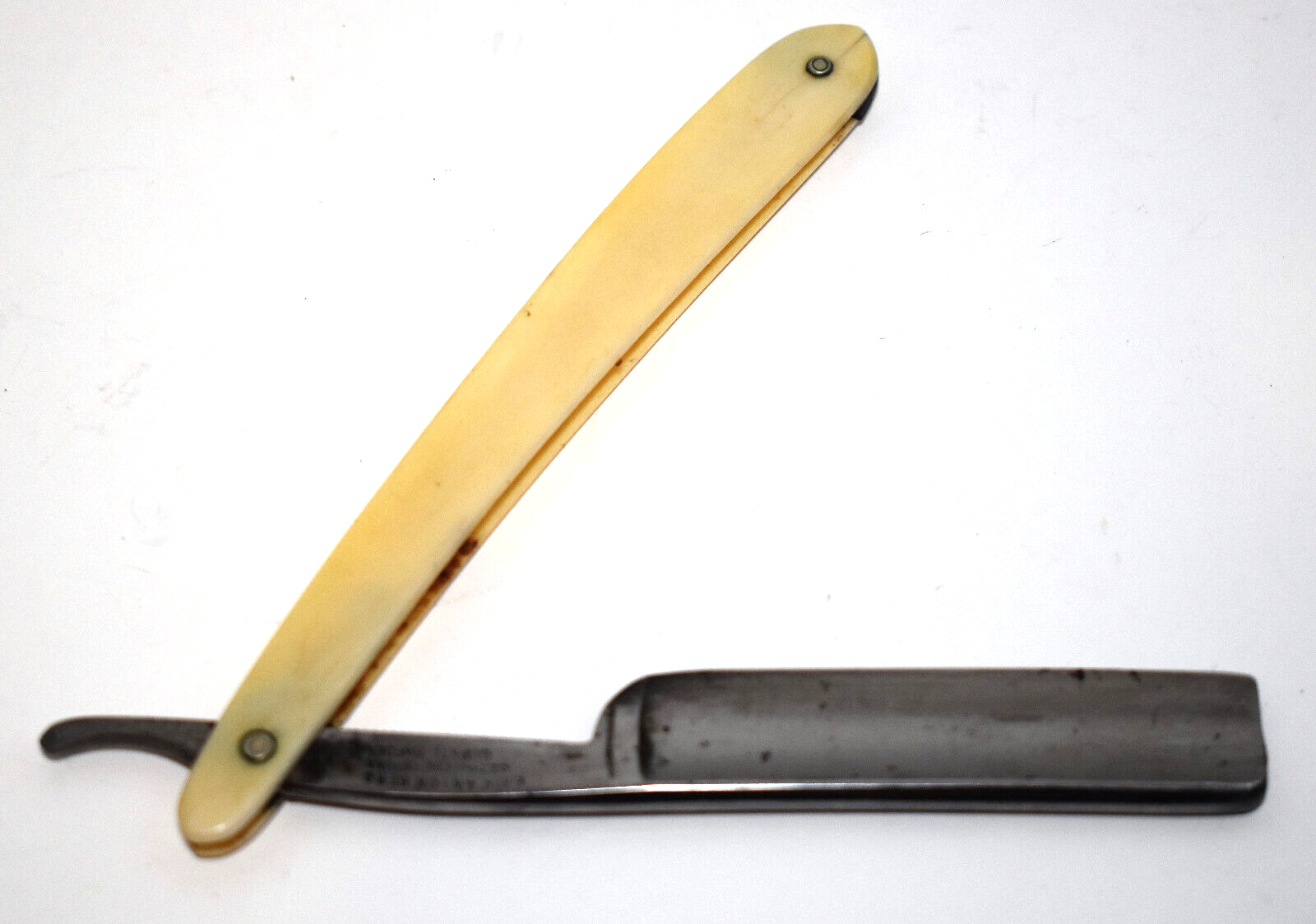 Vintage ERIK ANTON BERG Seven Day STRAIGHT Razor Shaving Set Made in ...