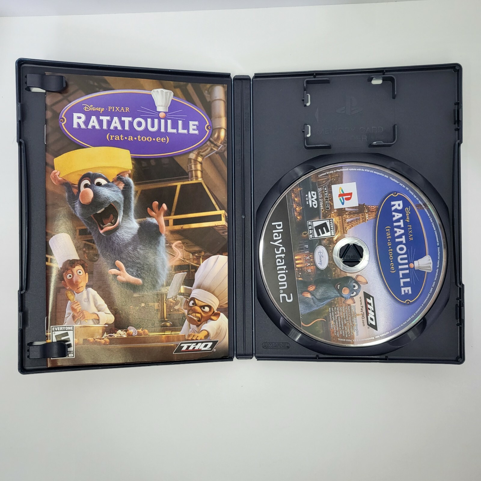 THQ PS2 Movie Video Game Bundle - Ratatouille & Monster House | eBay