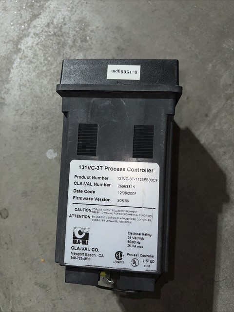 CLA-VAL CO. 131VC-3 Process Controller for sale online | eBay