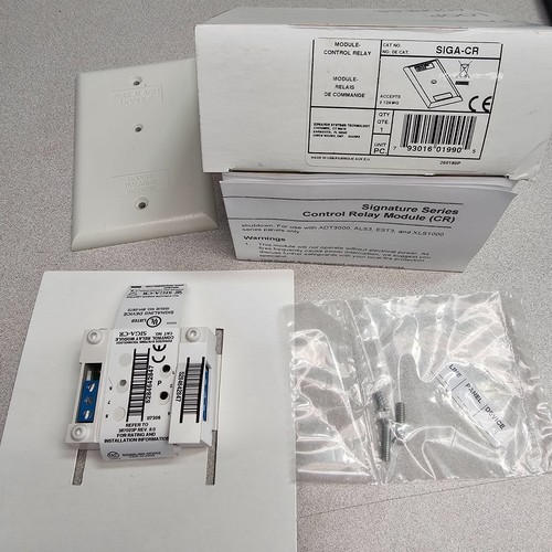 Edwards Systems Technology Control Relay Module #SIGA-CR 793016019905 ...