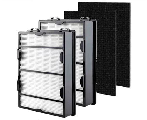 2x HEPA + Carbon Filter for Bionaire BAP1150, BAP 1175, BAP1225 Air ...