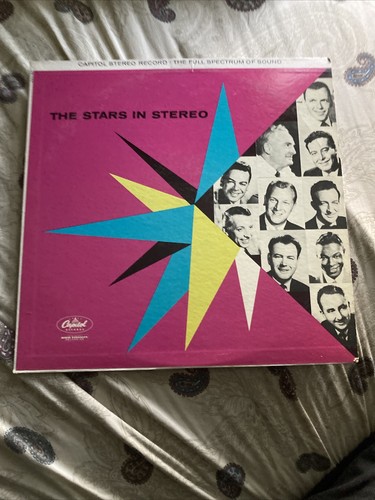 "The Stars in Stereo" 1958 Vinyl LP Capitol Records SW-1062 stereo full ...